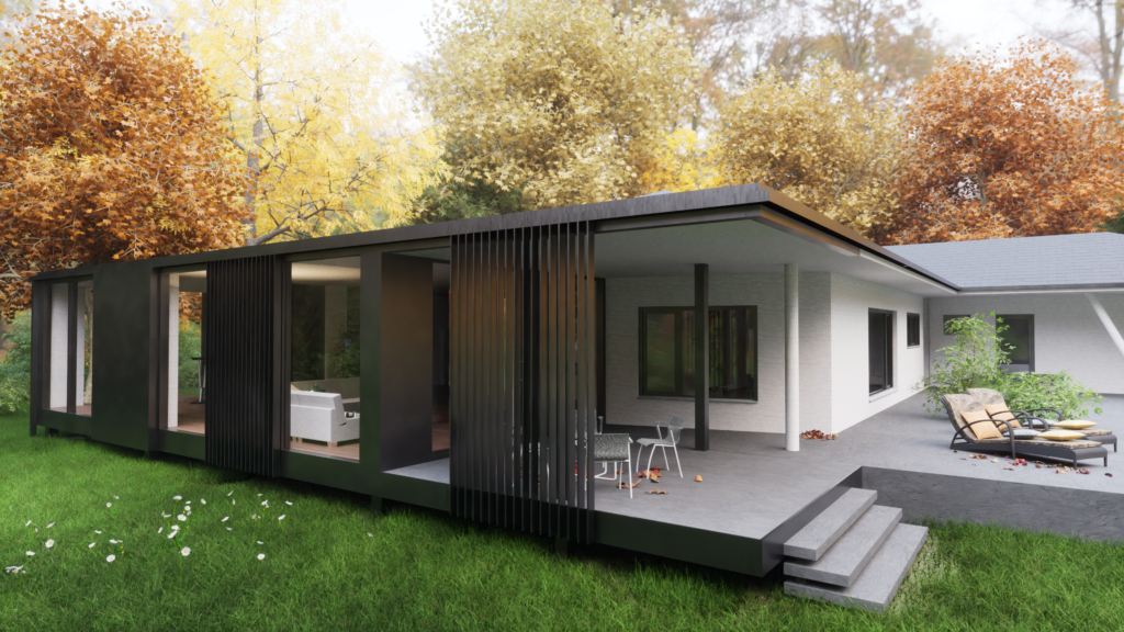 3D Exterior Design Visualization – Architectural CAD Service