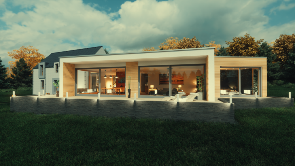 3D Exterior Design Visualization – Architectural CAD Service