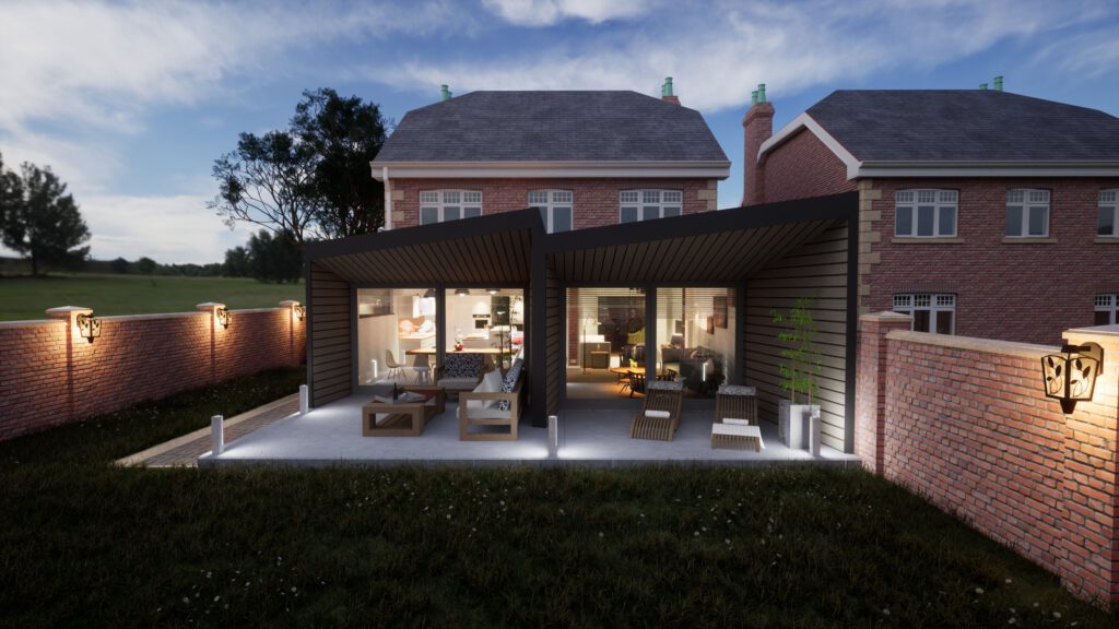 3D Exterior Design Visualization – Architectural CAD Service